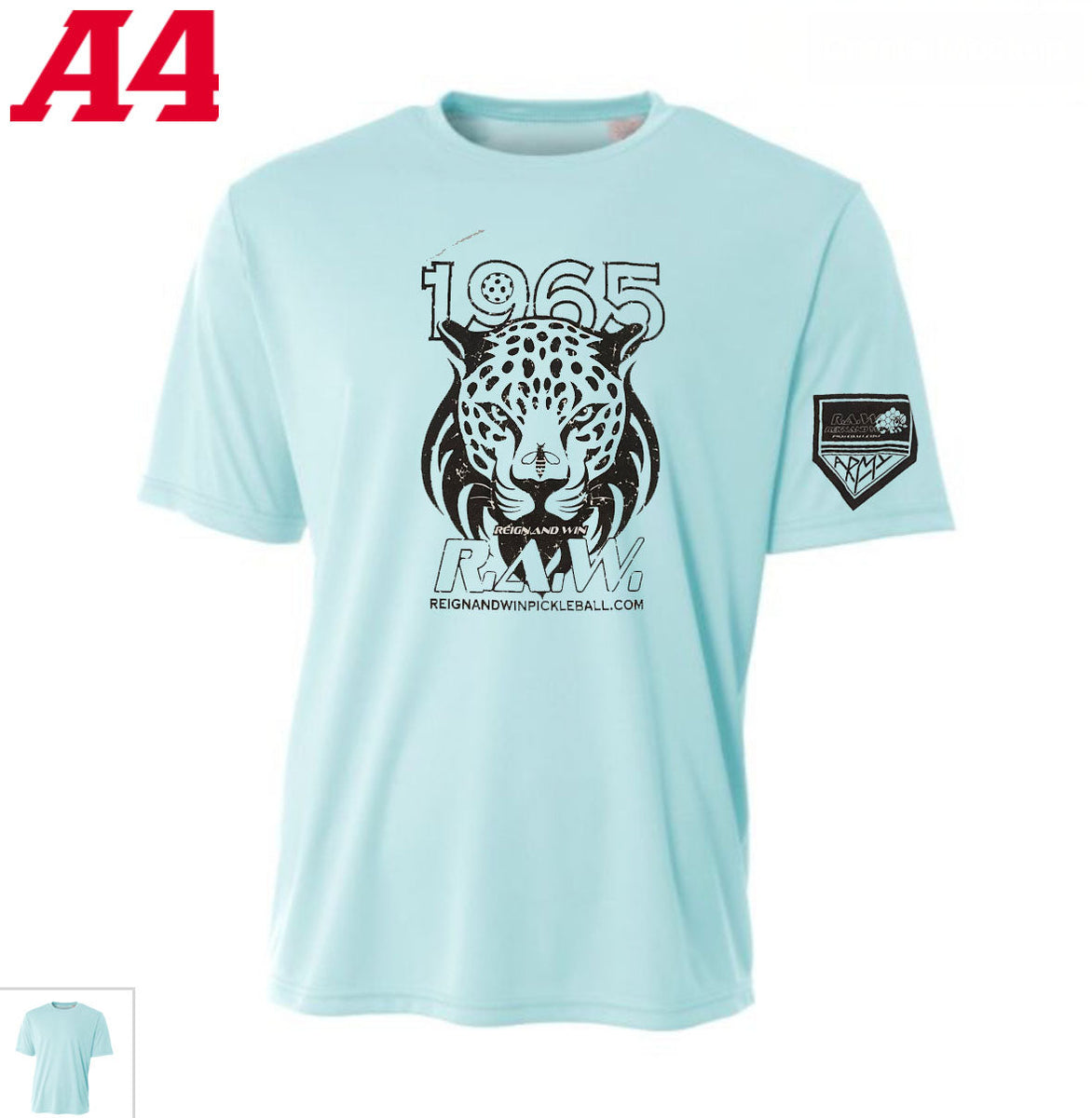 ULTRA R.A.W. 1965 Panther A4 Dri Fit – Reign-And-Win-Pickleball