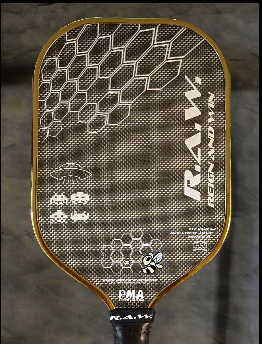Invader Hive Titanium Pro 2.0 (Limited Edition) – Reign-And-Win-Pickleball