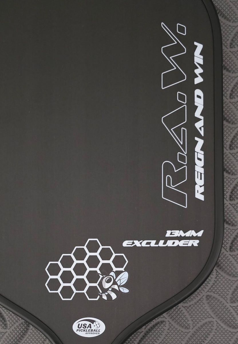 R.A.W. EXCLUDER Pickleball Paddle – Reign-And-Win-Pickleball
